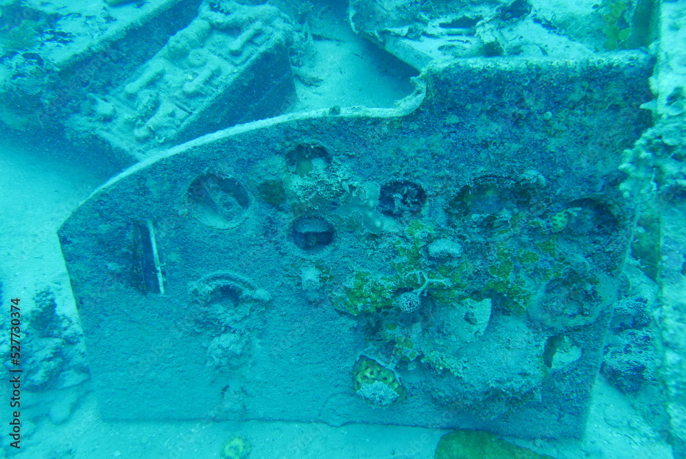 Japanese navy airplane Emily seaplane in WW2 Chuuk (Truk lagoon ...