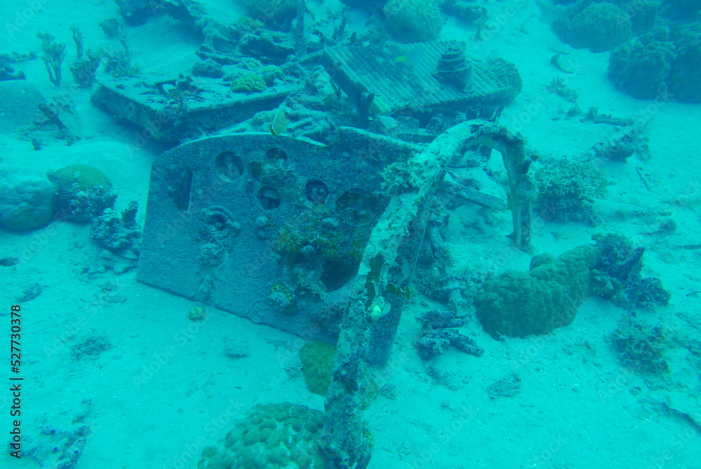Japanese navy airplane Emily seaplane in WW2 Chuuk (Truk lagoon ...