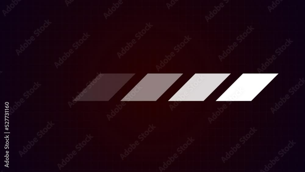 Simple colorful block transition block swipe animation in 4K 60FPS dark ...