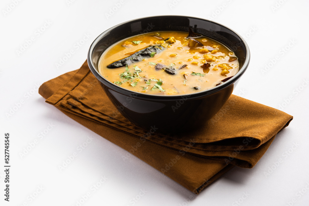 Cholar Dal from west bengal is a slightly sweet tasting dal made of ...