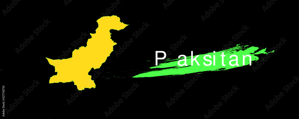 pakistan map ,pakistan outer boundary map, pakistan projected map ...