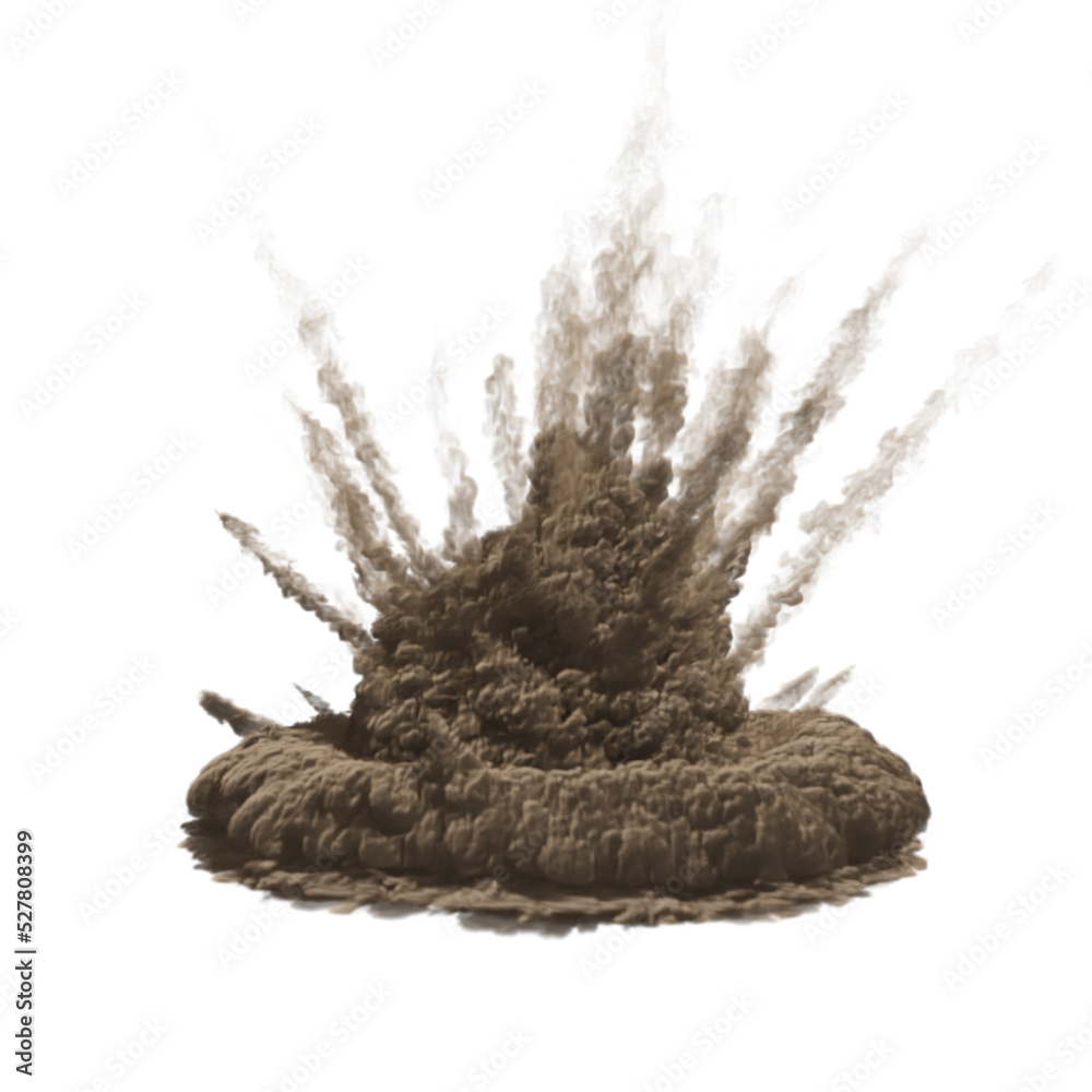 Smoke Cloud Explosion Overlay, Transparent Background PNG Stock ...