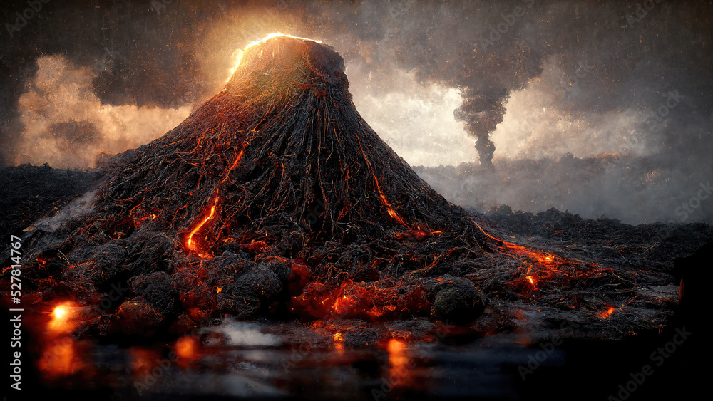 Magma Erupting