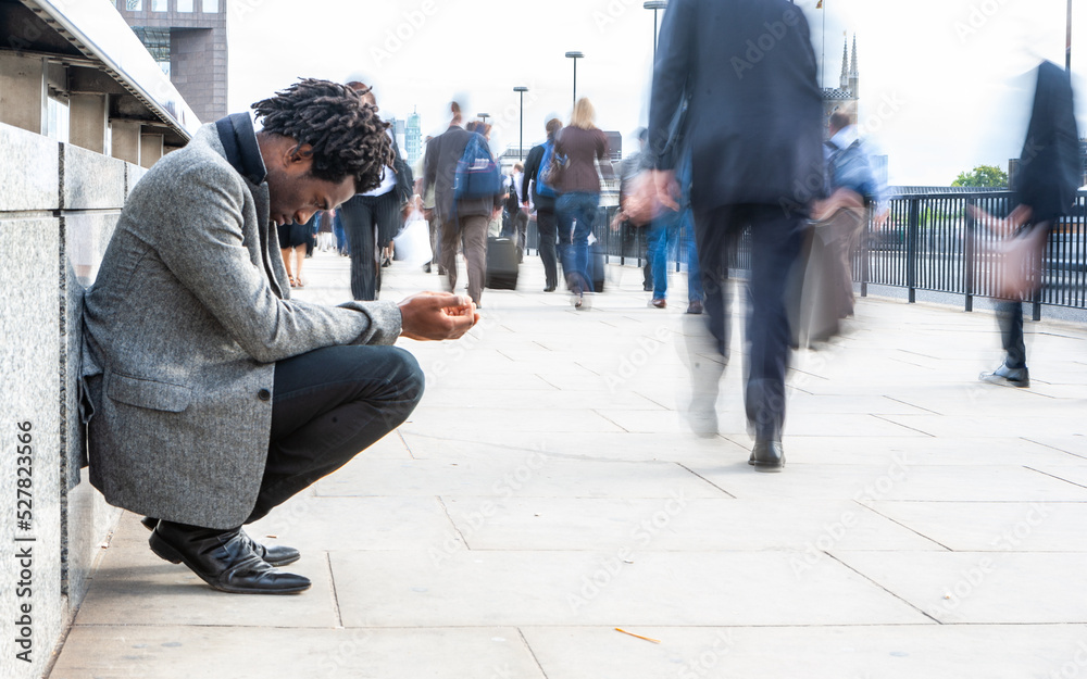 Desperation. A moment of humility for a desperate character contrasting ...
