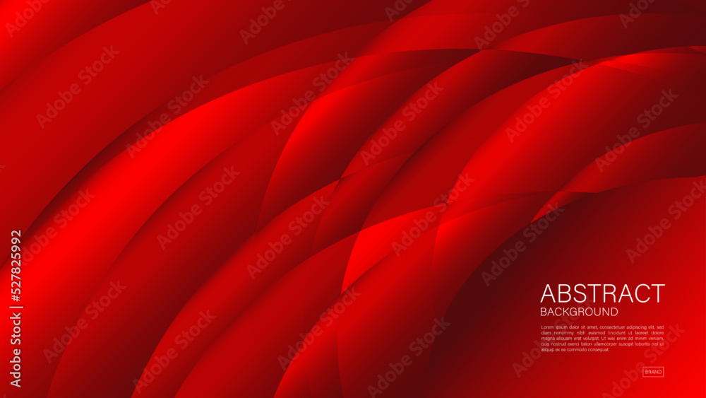 Red abstract wave background, wave vector, Geometric vector, Minimal ...