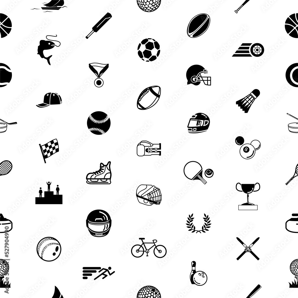 Seamless sport background texture Stock Illustration | Adobe Stock