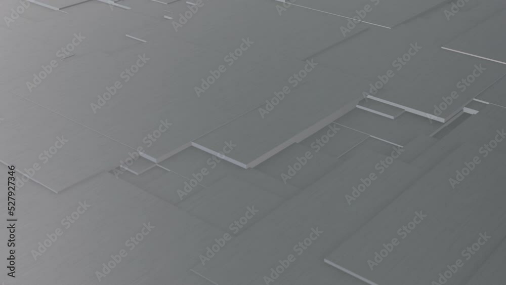 Abstract metal texture squares 3d animation. 4k seamless loop geometric ...