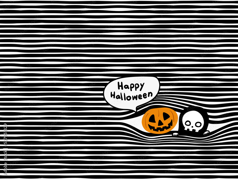 simple hand drawing black bold horizontal lines with peeking cartoon ...