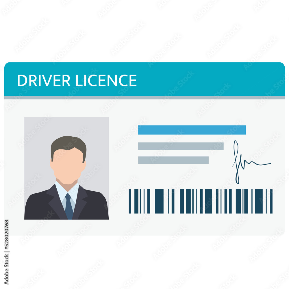 Driver license male hand holding. International id card. Stock ...