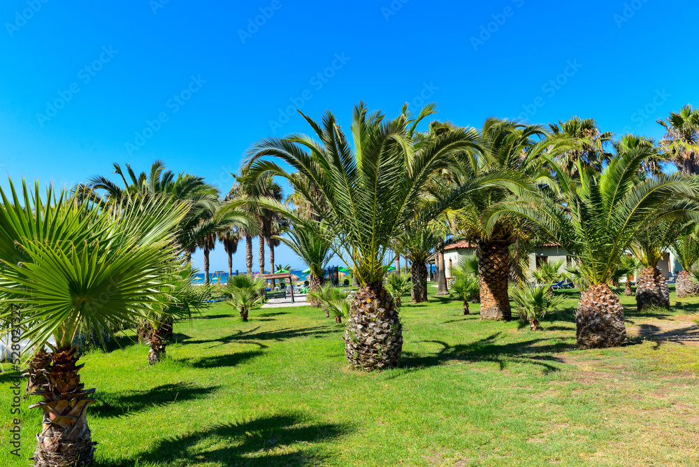 Paralia Kourna/Georgioupoli-Chania/Kreta (Griechenland) Stock Photo ...