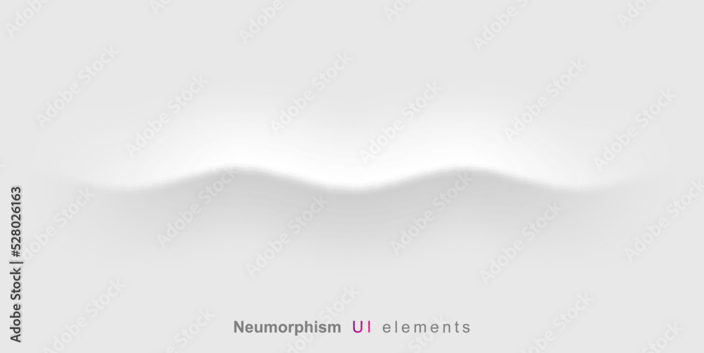 Neumorphism style liquid interface background. Neumorphism User ...