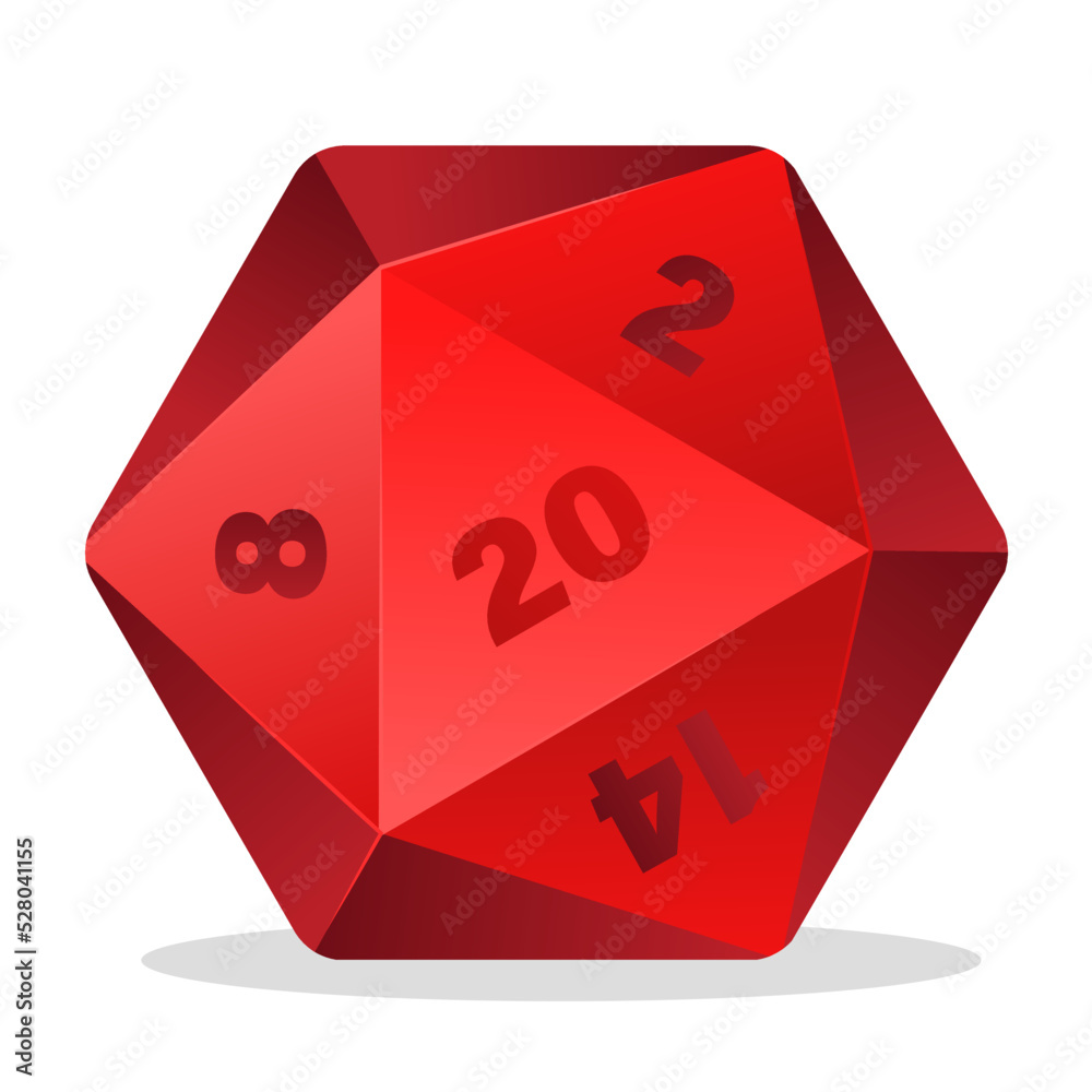 Polyhedral Dice Clip Art