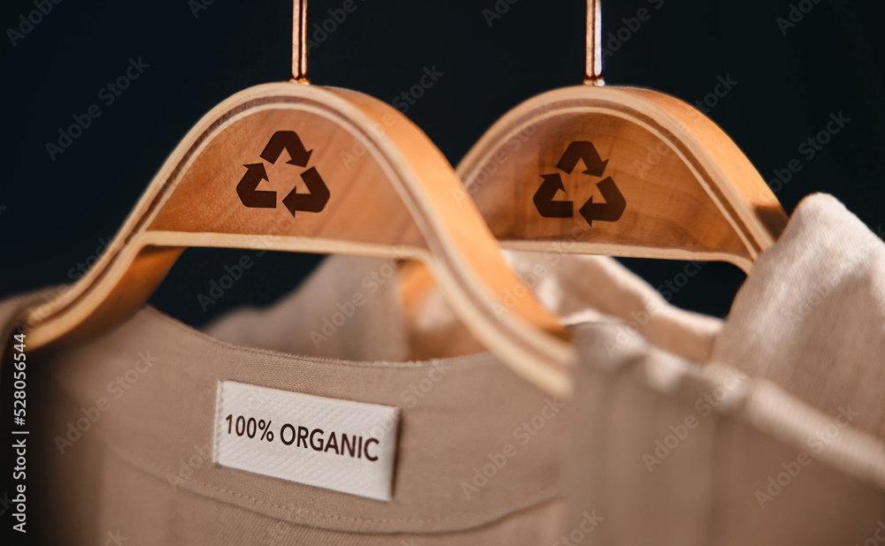 Recycling Products Concept. Organic Cotton Recycling Cloth. Zero Waste ...