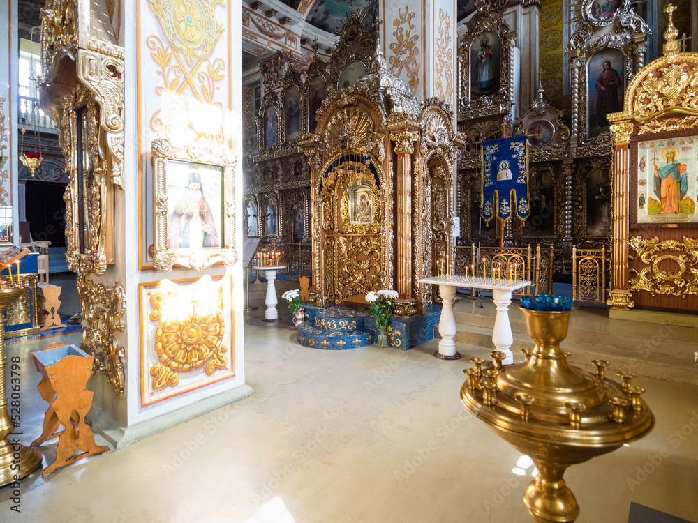 Zelenodolsk, Russia - August 25, 2022: inside Church consecrated in ...
