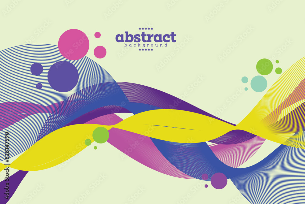 ocean theme flow line wave and twisted with sphete travel theme ...