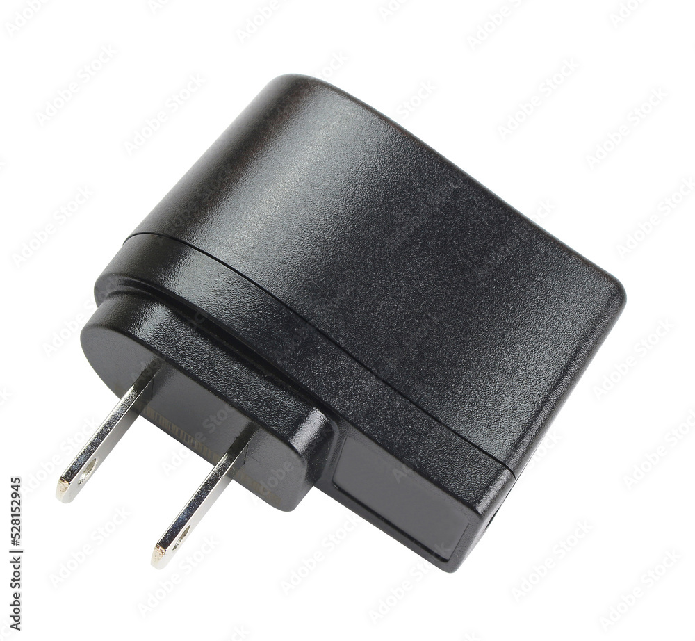 USB charger isolated on transparent background png file Stock Photo ...