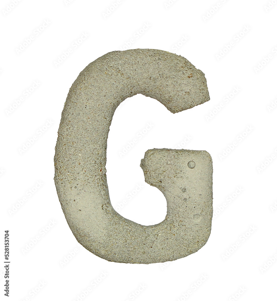 consonant letter g is used to make words on transparent background png ...