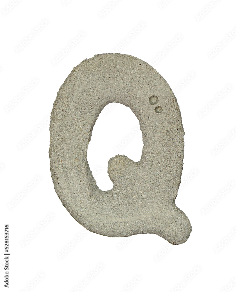 consonant letter q is used to make words on transparent background png ...