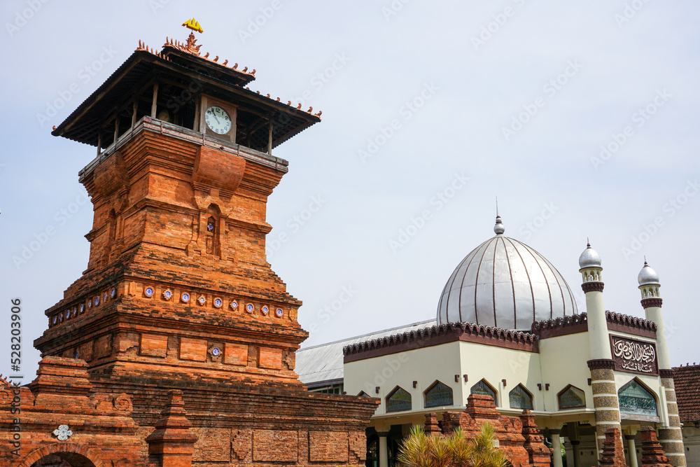 The name of the Menara Kudus Mosque. This mosque is a legacy of one of ...