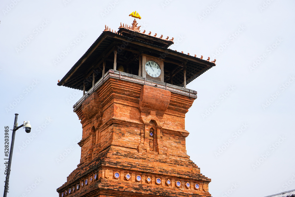 The name of the Menara Kudus Mosque. This mosque is a legacy of one of ...
