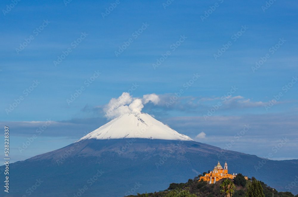 Vulkan Popocatépetl Stock Photo | Adobe Stock