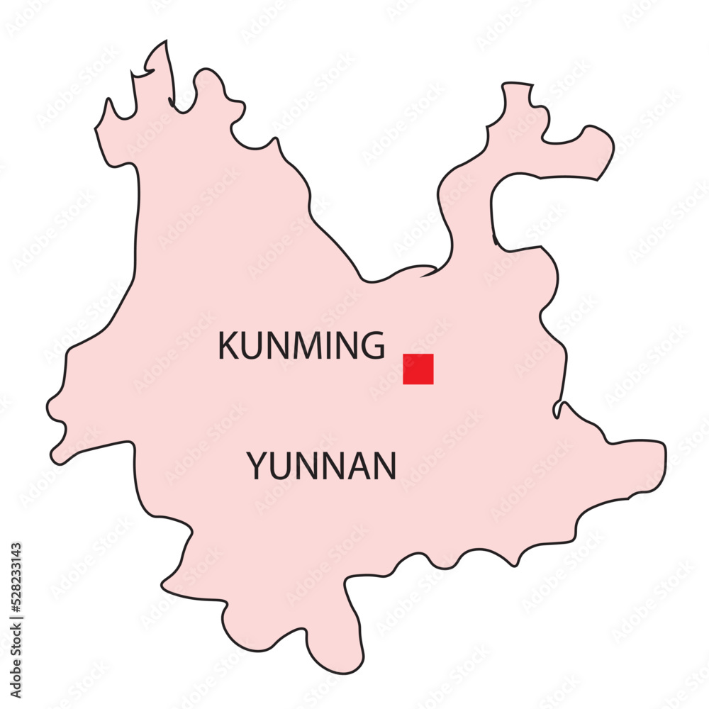 Vetor de CHINA'S POLITICAL MAP, CHINA'S DIFFERENT REGIONS, STATES, AND ...