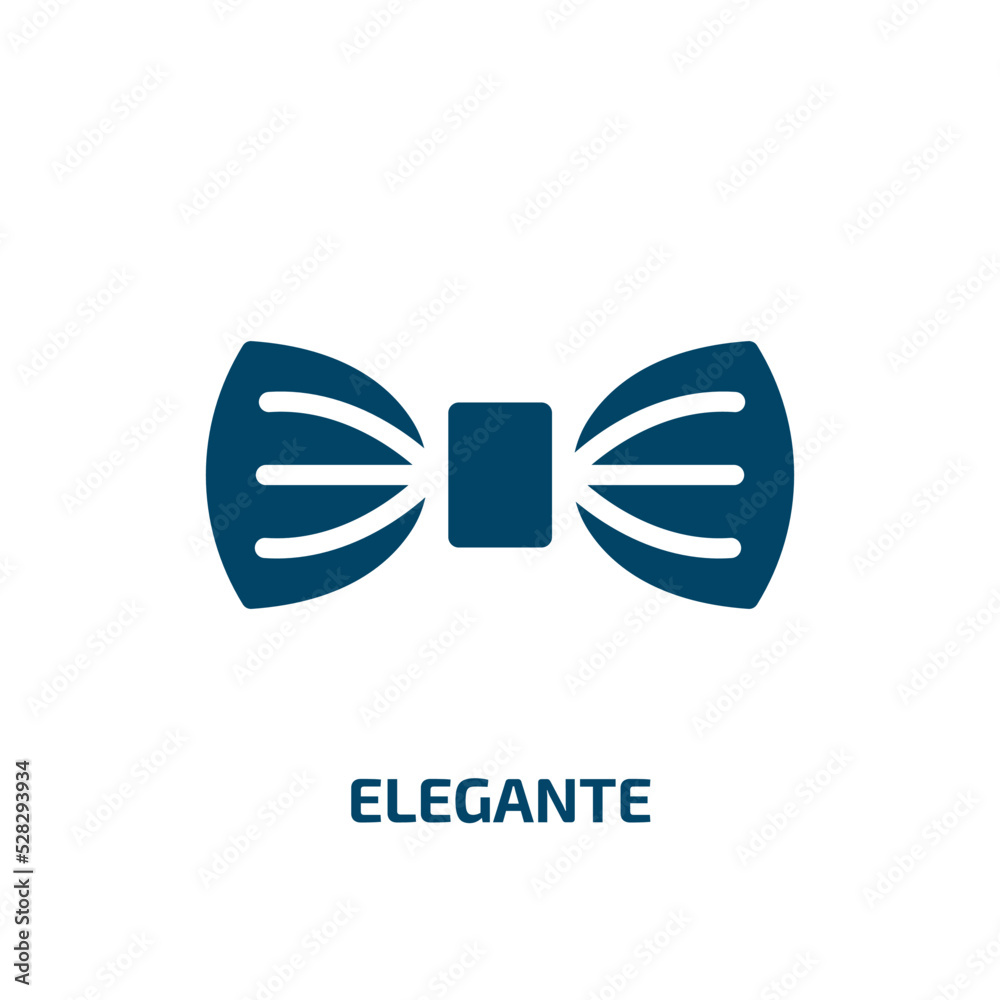 elegante vector icon. elegante, business, collection filled icons from ...