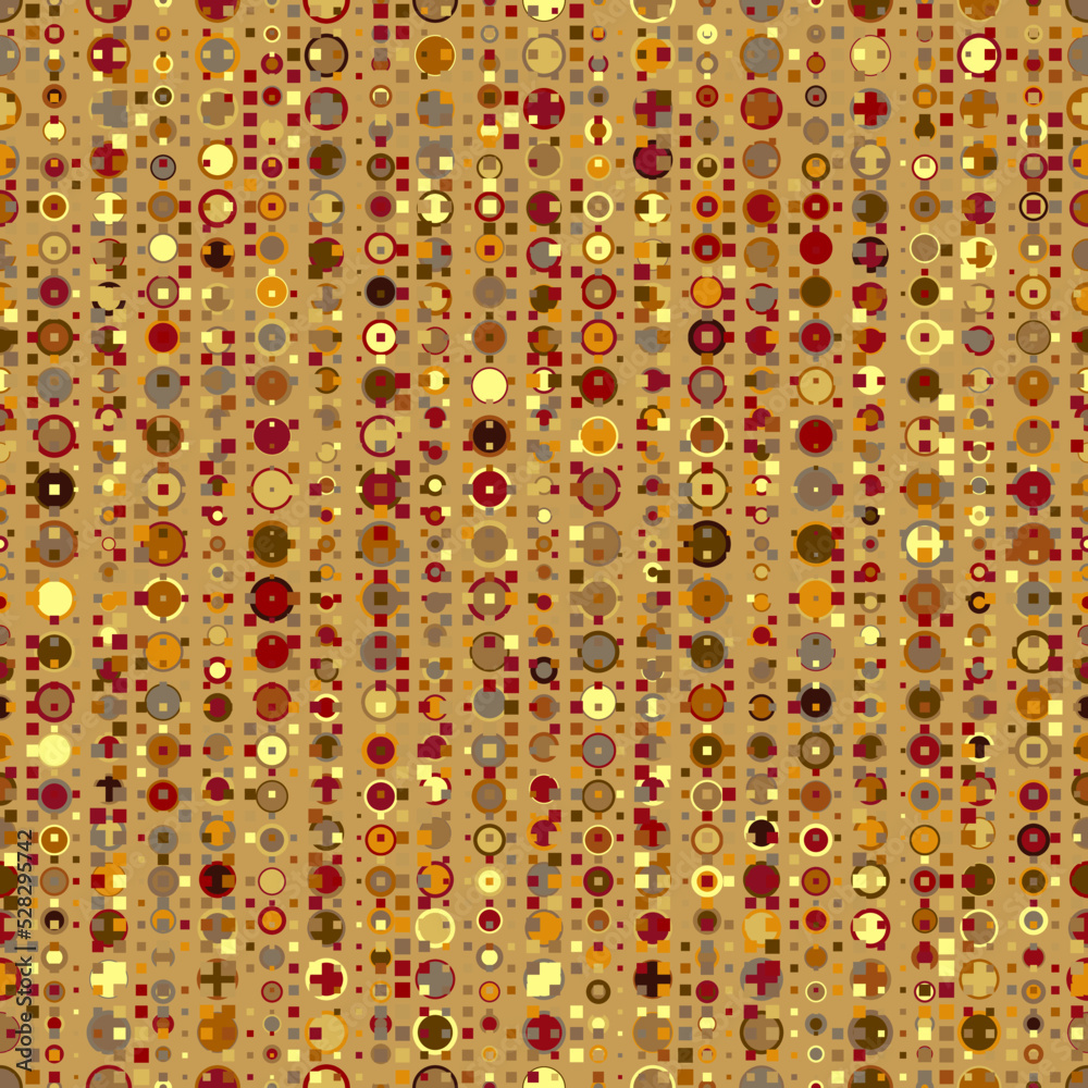 Abstract seamless pattern. Repeated art background. klim style in ...