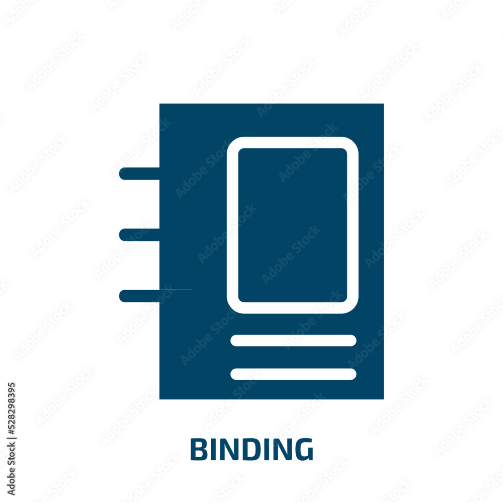 binding vector icon. binding, business, paper filled icons from flat ...