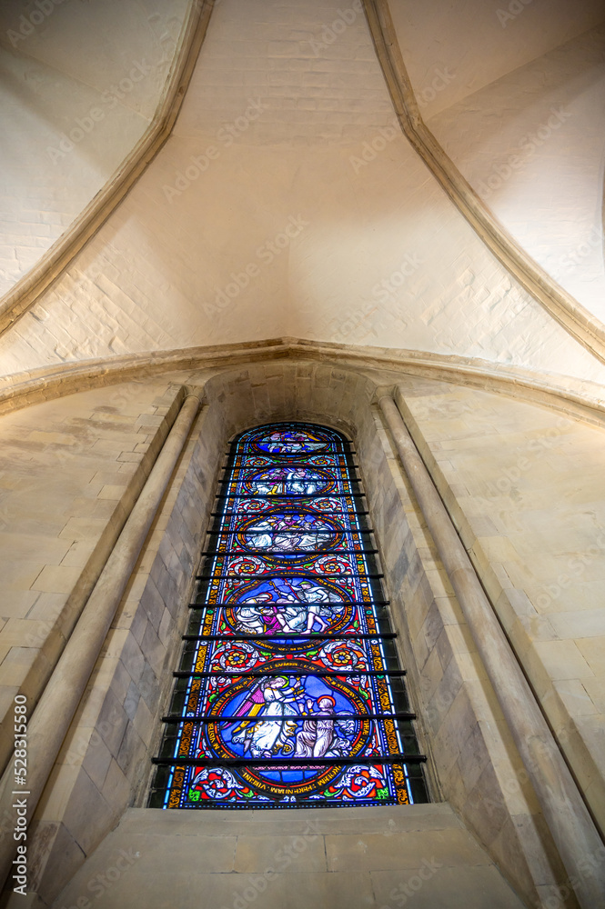 London, UK - August 20, 2022: Impressive Temple Church in the City of ...