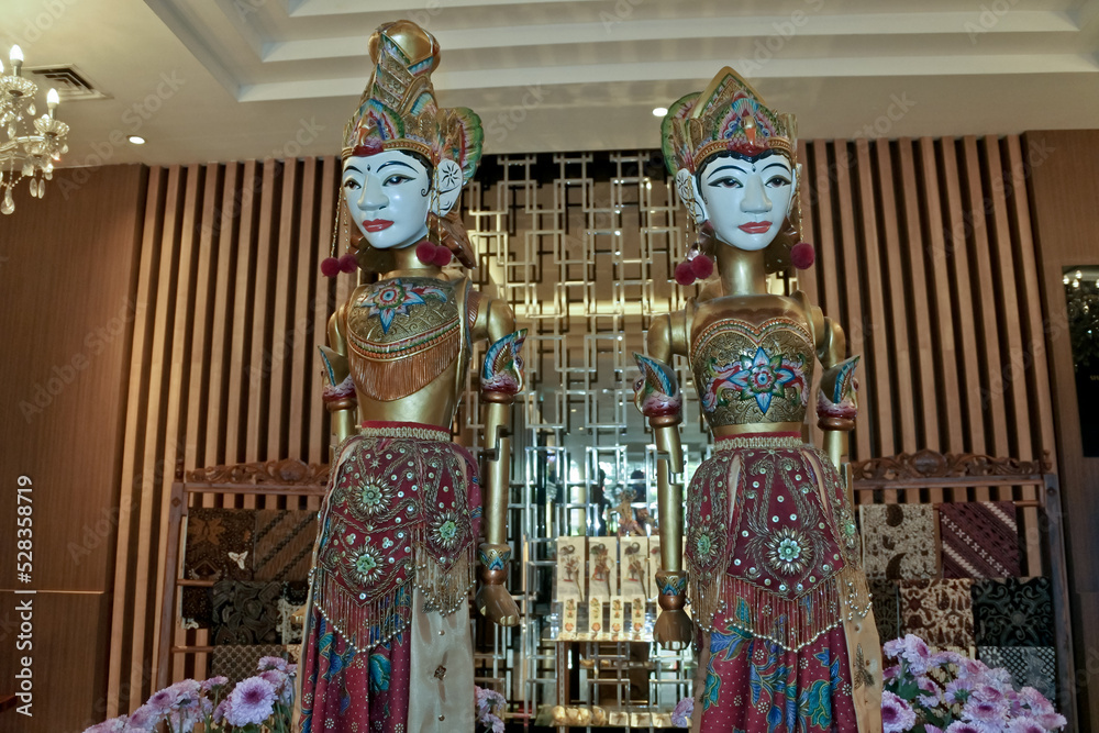 Wayang golek, the famous handcraft from Indonesia. wayang golek is one ...