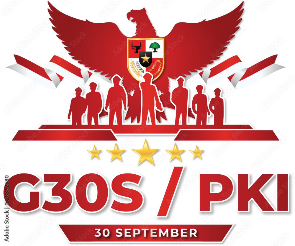 Hari Peringatan G30S PKI 30 September 1965 Stock Vector | Adobe Stock