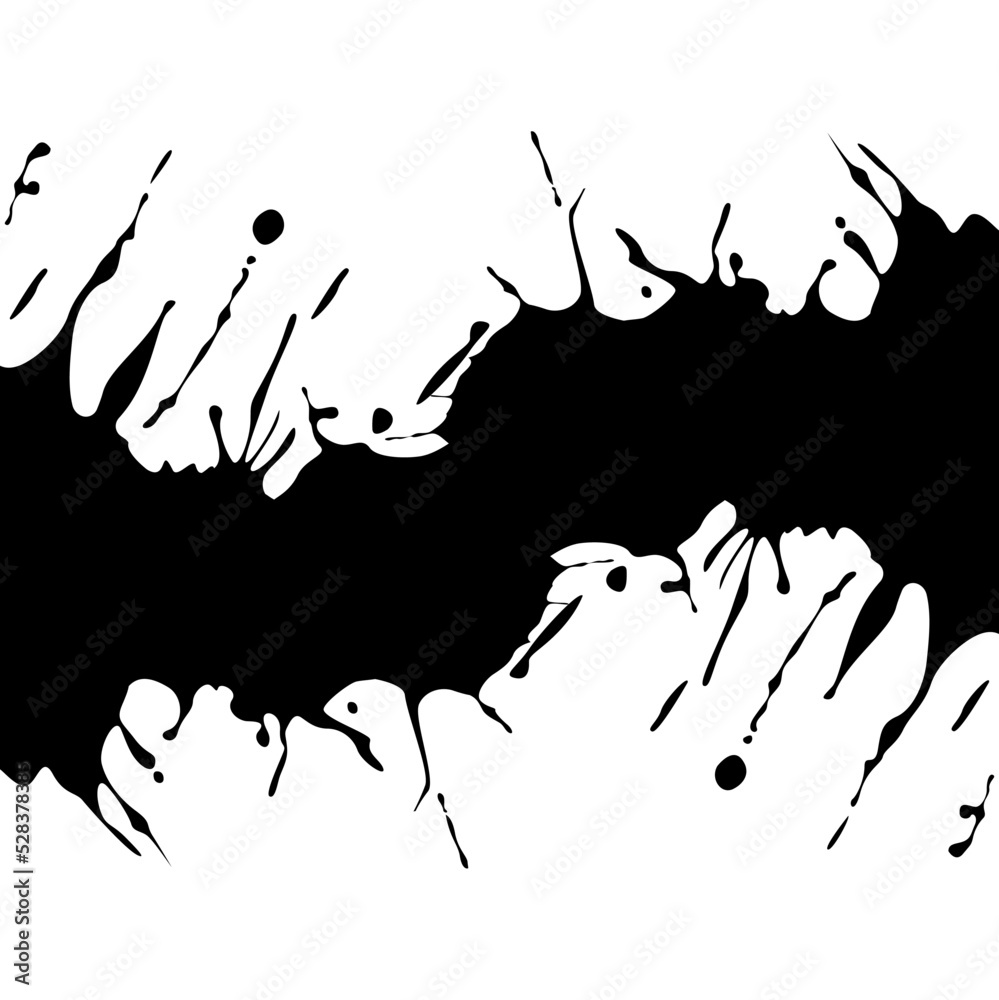 paint spray. paint splash. Ink drops and splashes. Blotter spots ...