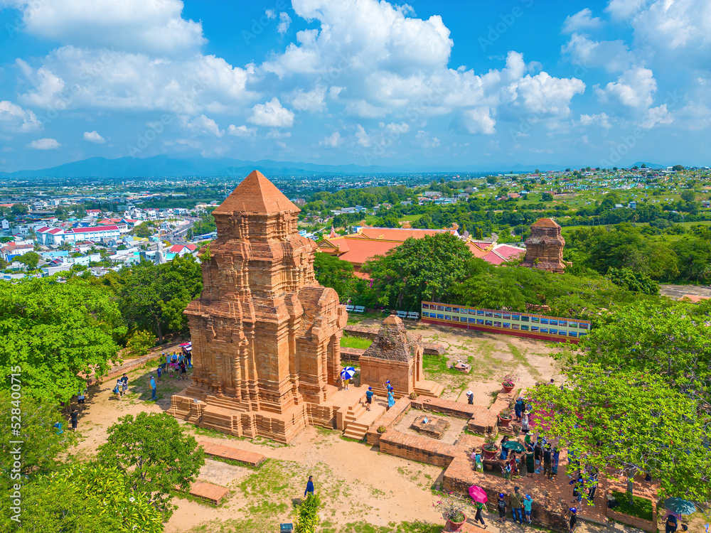 Po Sah Inu is a Champa temple tower in Phan Thiet City, Binh Thuan ...