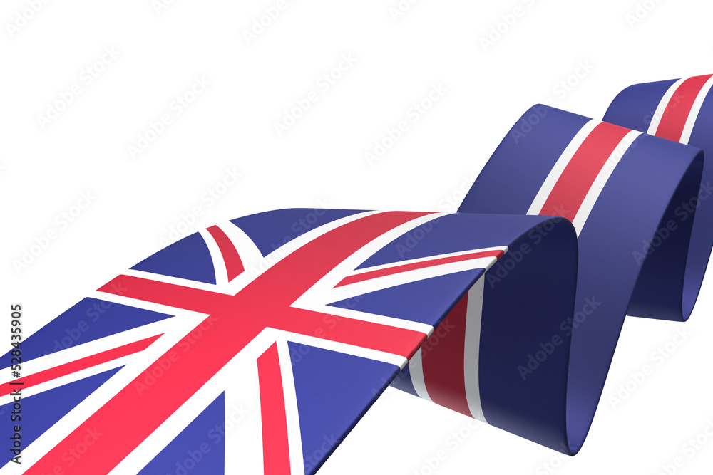 United Kingdom flag design national independence day banner element ...