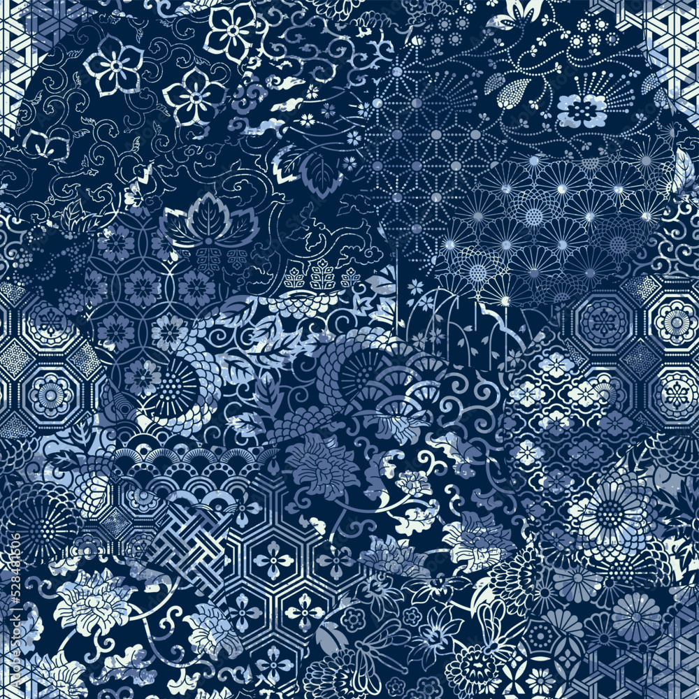 Japanese Blue Fabric