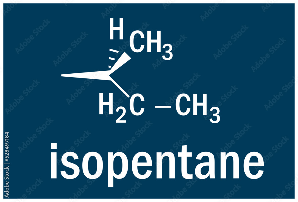 Isopentane Structure