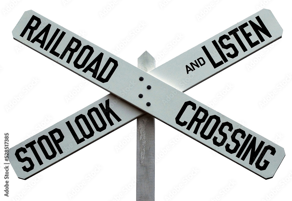 Old Railroad Crossing Sign This Vintage Iconic Railroad Crossing Sign old-railroad-crossing-sign-this-vintage-iconic-railroad-crossing-sign