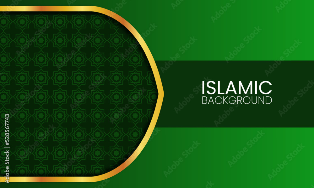 Vector illustration of an Islamic background Stock Vector | Adobe Stock