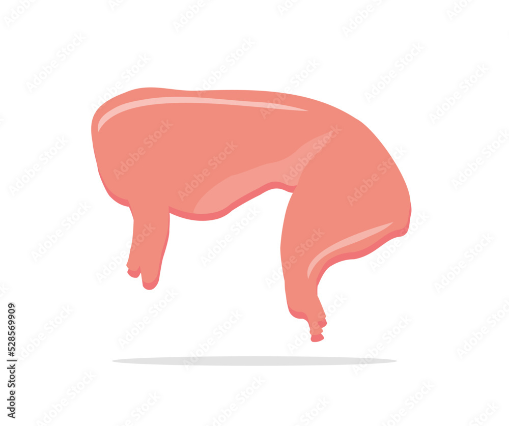 Rabbit meat, rabbit organic farm diet meat logo design. Preparation of ...