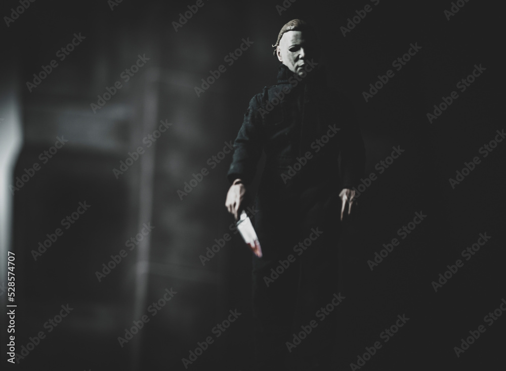 NEW YORK USA, SEPT 5 2022: Halloween film franchise slasher Michael ...