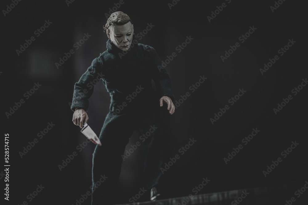 NEW YORK USA, SEPT 5 2022: Halloween film franchise slasher Michael ...