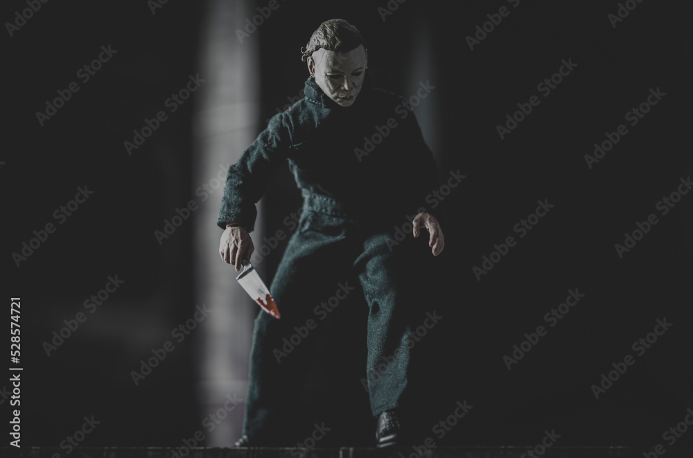 NEW YORK USA, SEPT 5 2022: Halloween film franchise slasher Michael ...