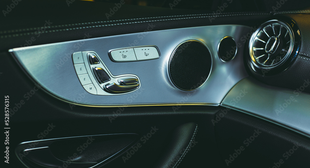 Electric seat control unit with heated seat and memory function with ...
