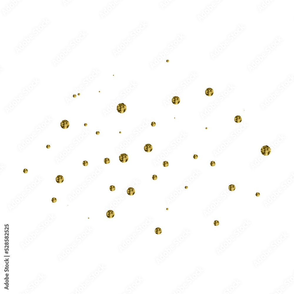 Gold Glitter Hand Drawn Splatter 素材庫插圖 | Adobe Stock