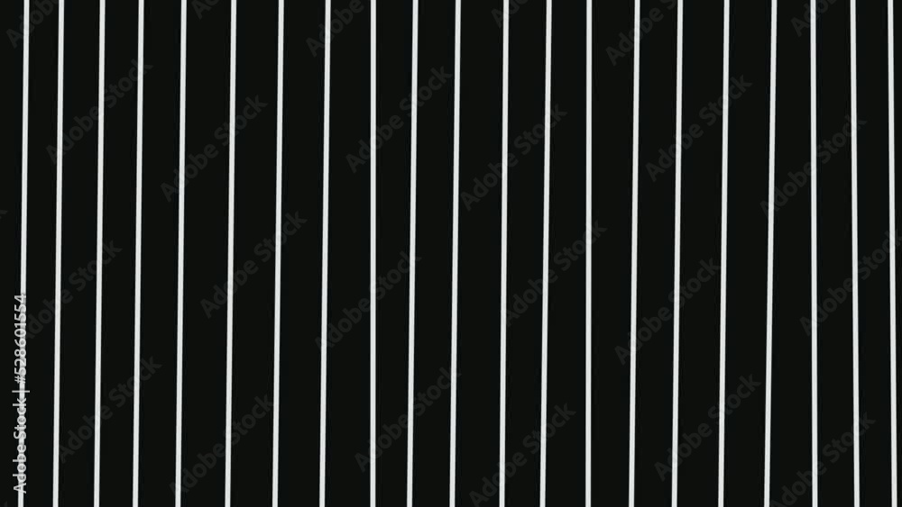 hand drawn animation vertical lines from top to bottom on black ...