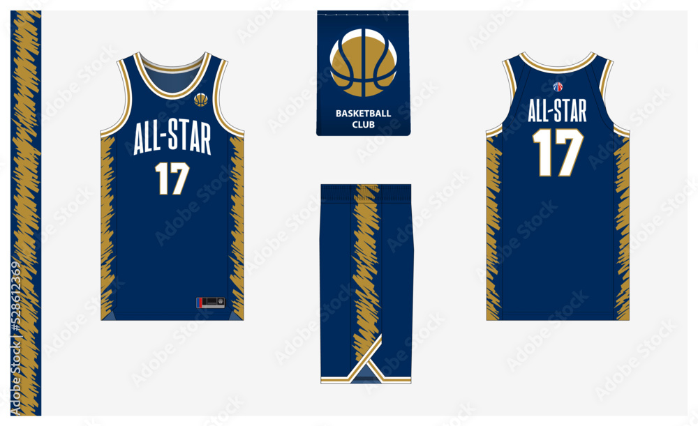 Basketball uniform mockup template design for basketball club ...