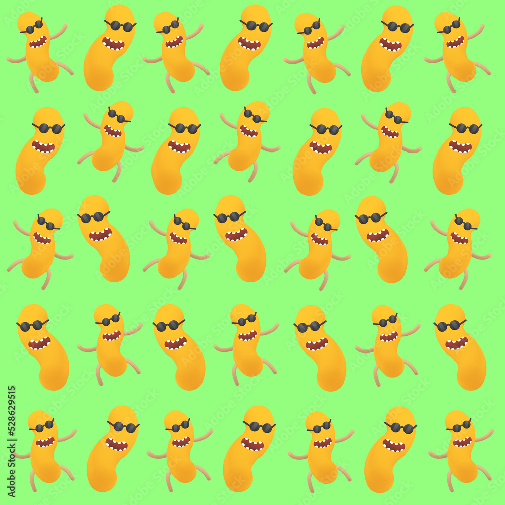 Cheetos Cartoon Clipart Pattern Stock Illustration | Adobe Stock