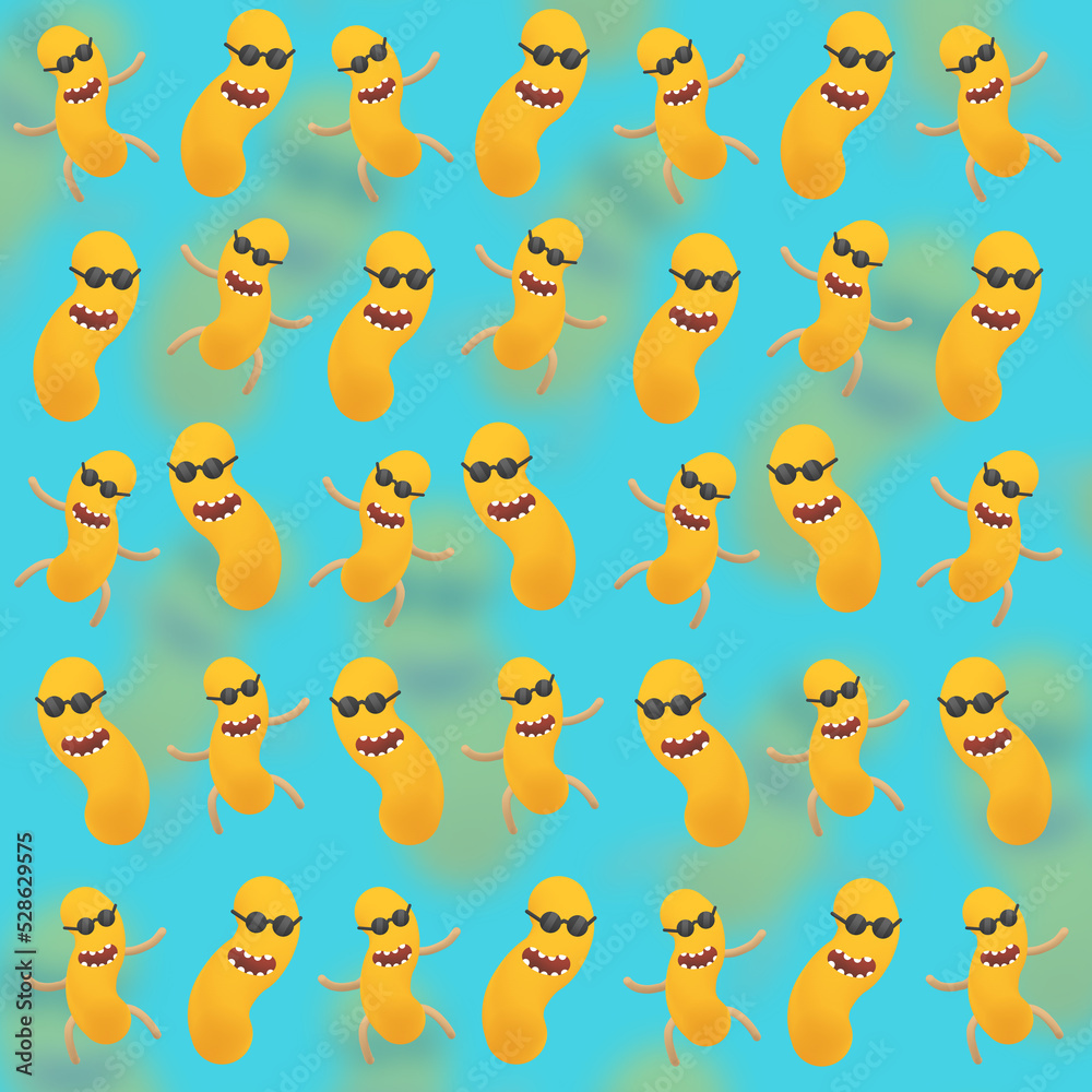 Cheetos Cartoon Clipart Pattern Stock Illustration | Adobe Stock