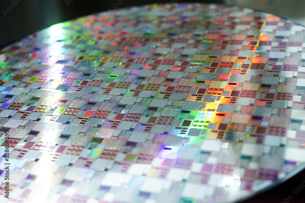 Silicon wafer for manufacturing semiconductor of integrated circuit ...